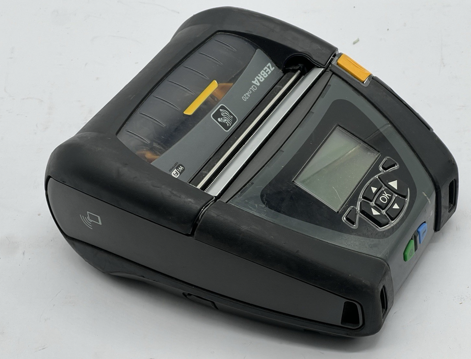 Zebra QLn420 Portable Direct Thermal Label Printer-No Power Cable | eBay