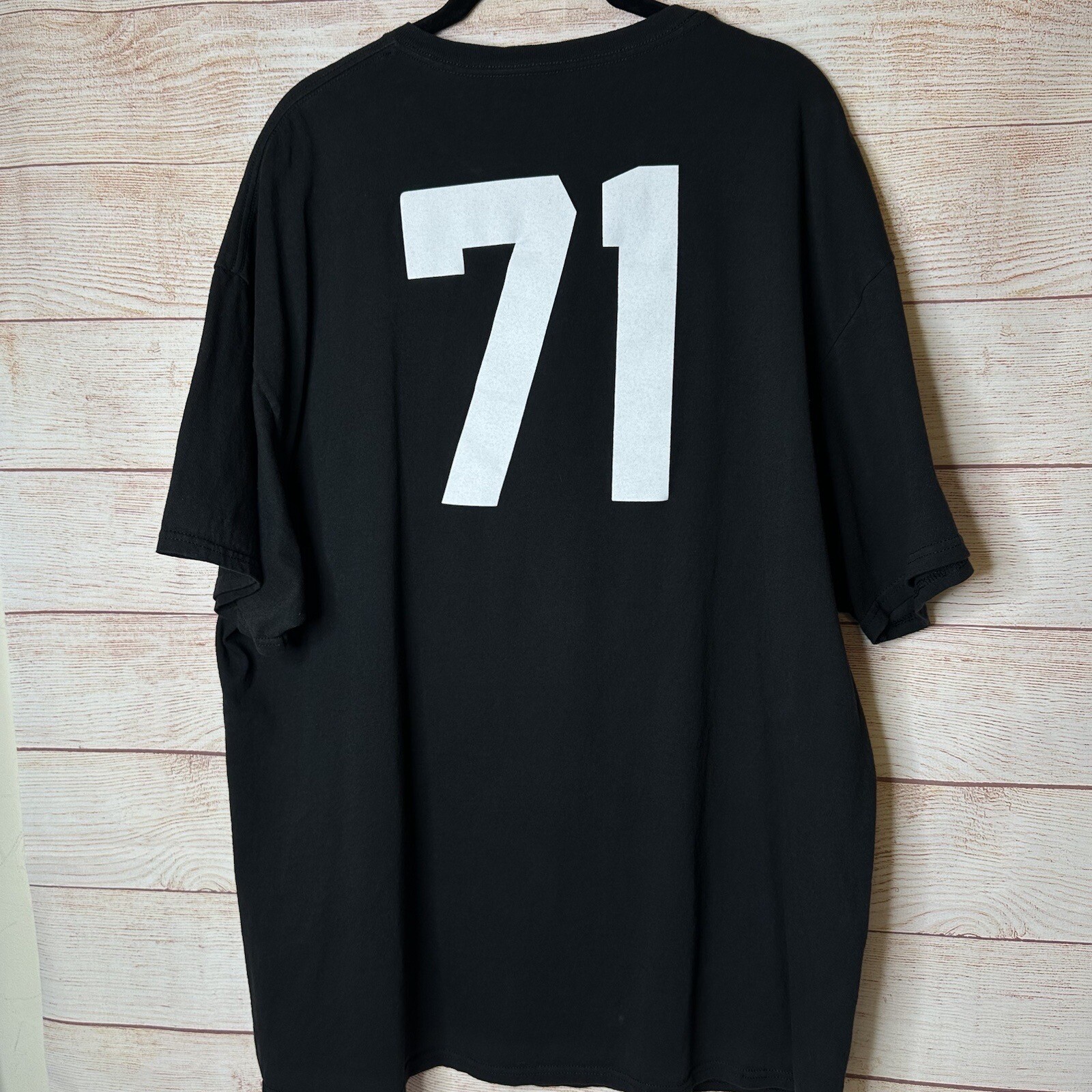 2PAC Tupac Shakur Praying Hands 1971 Black Cotton Sho… - Gem