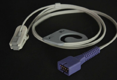 10pcs Nellcor OxiMax Adult Ear Clip Spo2 Sensor Oximax Probe Compatible ...