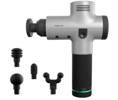 Hyperice Hypervolt Percussion Massage Device Silver with Hard Shell ...