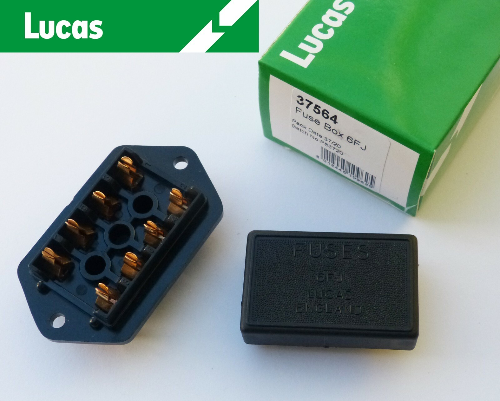 Lucas 4 Way Fuse Box 6FJ, Lucas 37564, For BMC Cooper S & Ford Works ...
