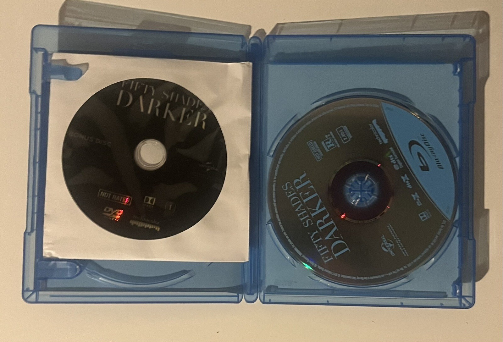 Fifty Shades Darker (Blu-ray, 2017) Missing DVD 25192369230 | eBay