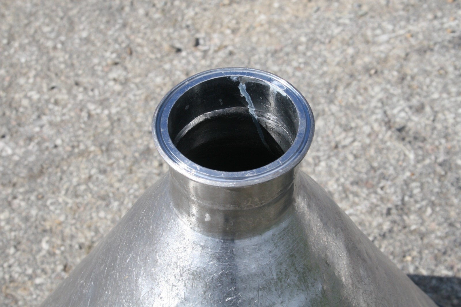 Large Stainless Steel Funnel 3" to 30" *Pipe Clamp Type Connector | eBay