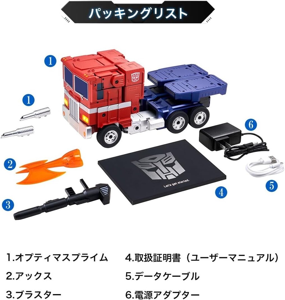 Transformers Robosen Optimus Prime Auto-Convert Robot ELITE Japanese ...
