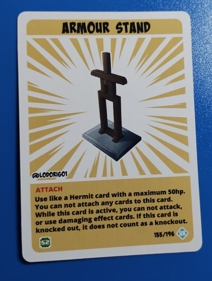 Hermitcraft TCG CREO Effect Cards 1E, 2E And S2 Alters: Common, Rare ...