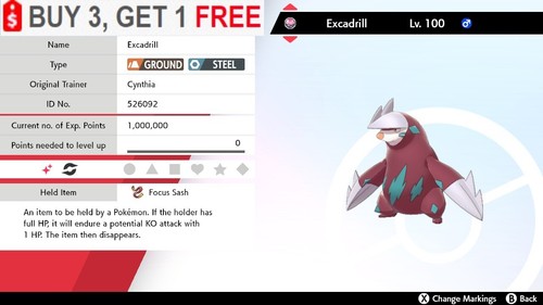 Shiny Excadrill Pokemon Sword and Shield Perfect IV🚀Fast Delivery🚀 | eBay