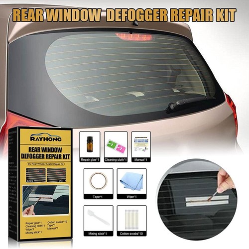 Car Rear Window Defogger Repair Kit Scratched Broken Defroster-Auto ...