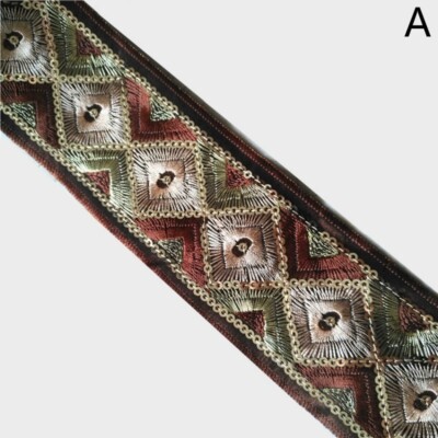 Sequin Trimming Ethnic Ribbon Boho Bohemian Edging DIY Sew Craft ...