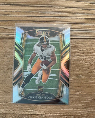 2020 Panini Select Football Chase Claypool Club Level Silver Prizm ...