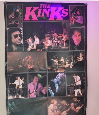VINTAGE The Kinks 1980 One For The Road Original Double Sided Promo ...