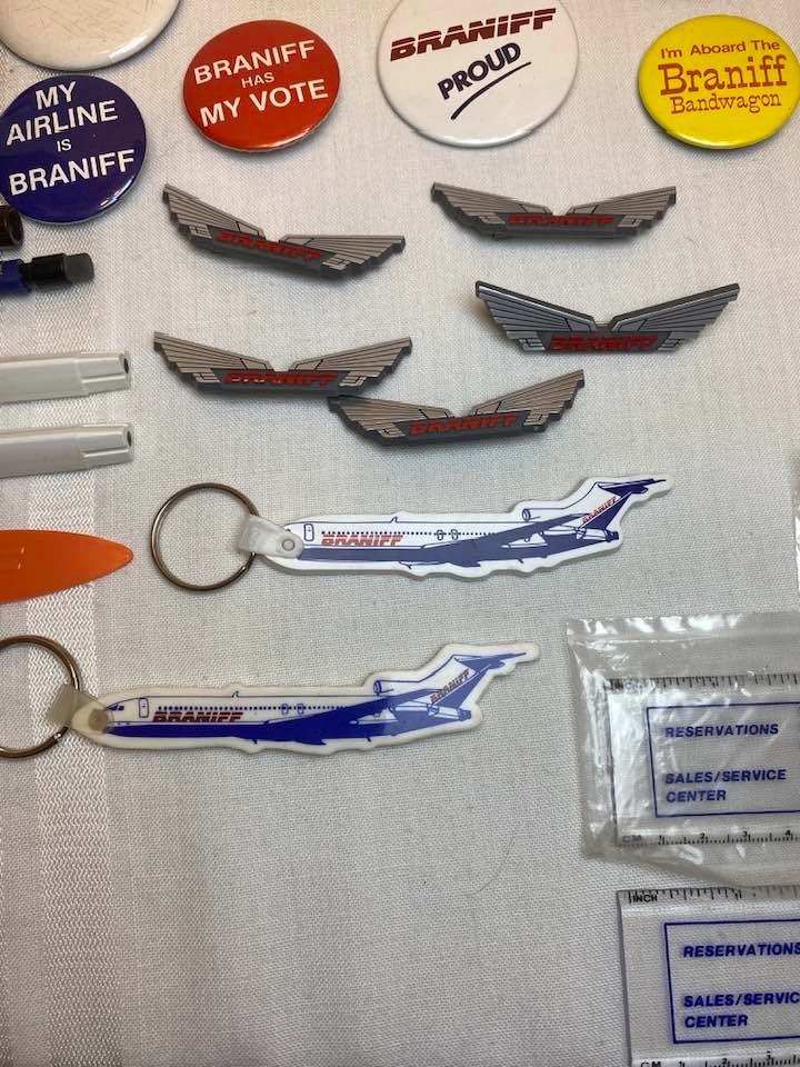 1980's Braniff Airlines Office Employee Memorabilia Collectibles | eBay