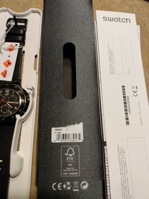 Swatch Watches Swatch Swatch Core YVB410 Men's Black for sale online | eBay