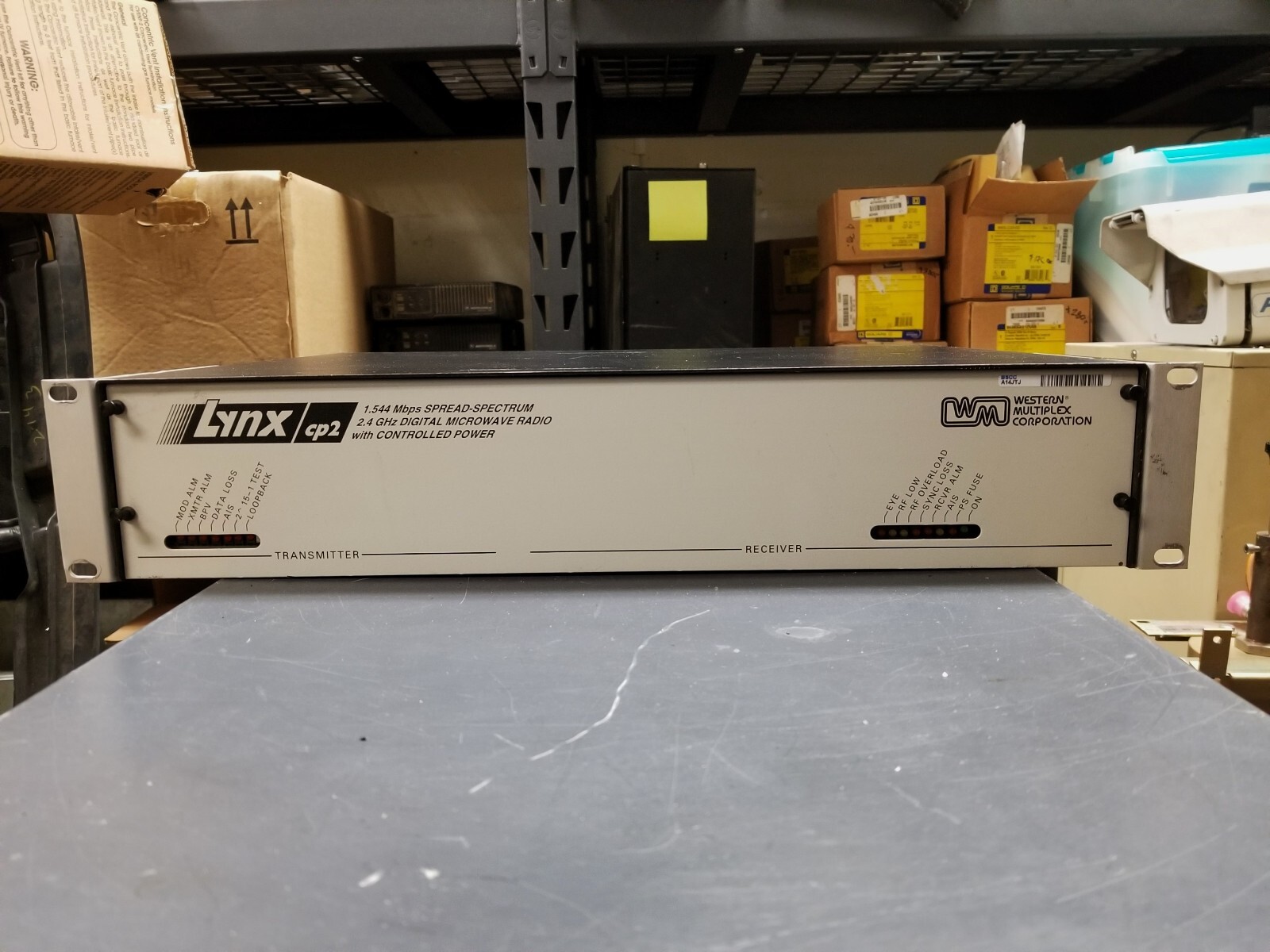 WESTERN MULTIPLEX LYNX CP2 27000-A1 1.544MBPS SPREAD SPECTRUM DIGITAL ...