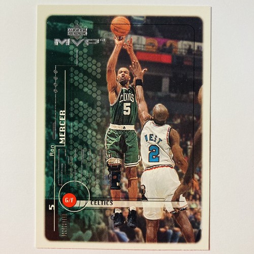1999-00 Upper Deck MVP Ron Mercer Boston Celtics #9 tc1 | eBay