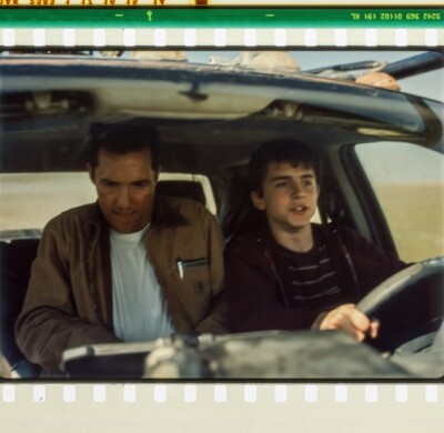 Interstellar 70mm IMAX Film Cell - Tom Driving during the Drone Chase ...