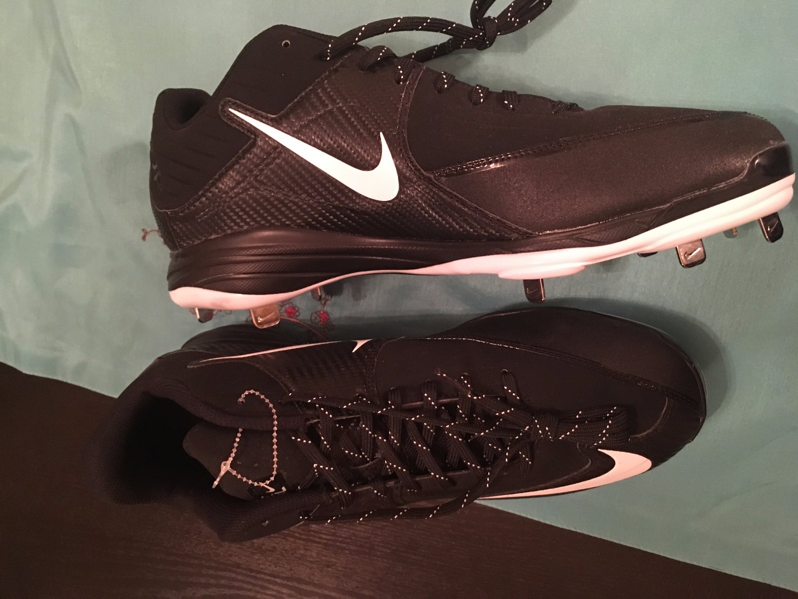 NEW Size 15 Nike Metal Baseball Cleats MVP Pro 684685 010 Air BSBL ...