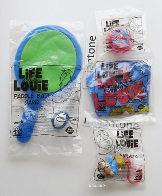 MIP SET 4 Dairy Queen 1999 LIFE WITH LOUIE Anderson Fox Kids Comic ...