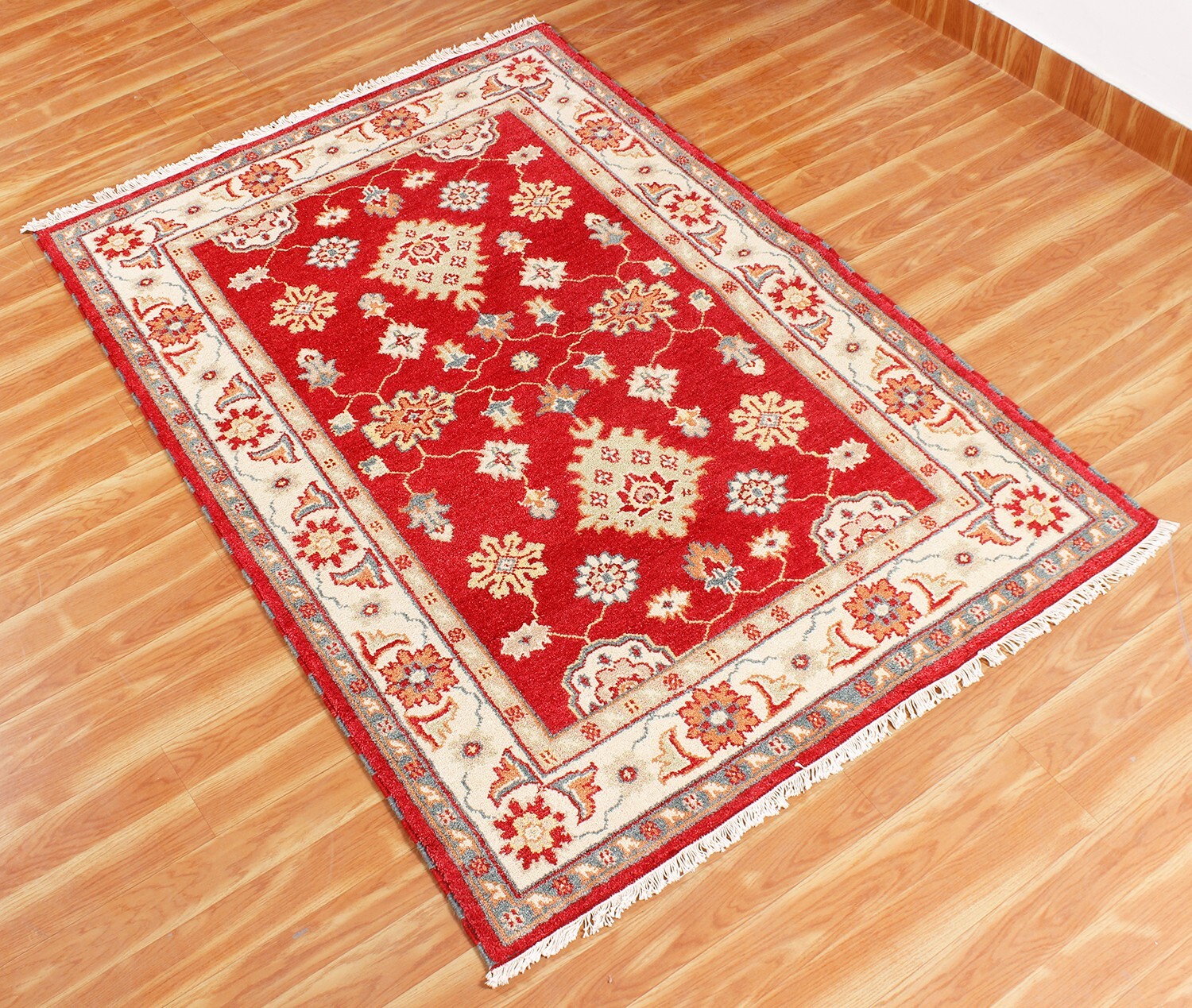 Bedroom Parsian Oriental Red Carpets Oushak Hand Knotted Wool Area Rugs ...