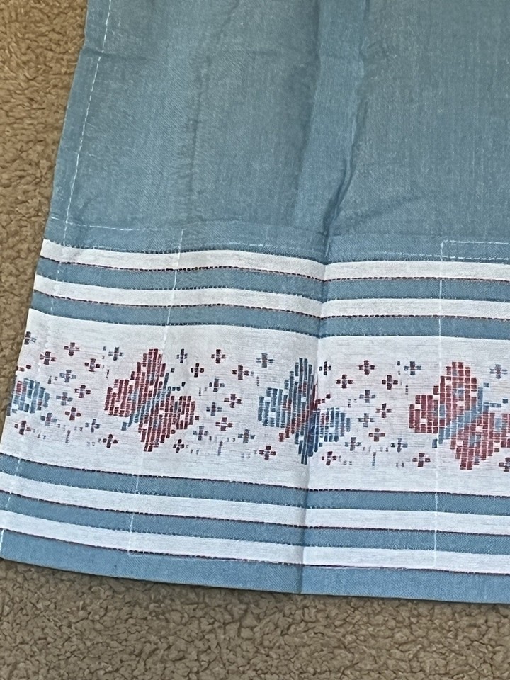 Apron Handmade Smocked Cross Stitch Butterflies Cottage Core Farmhouse ...