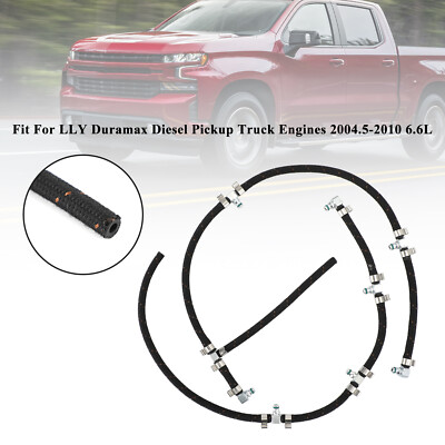 Fuel Injector Return Line Kit Fit Duramax 2004-2010 6.6L Diesel Truck ...