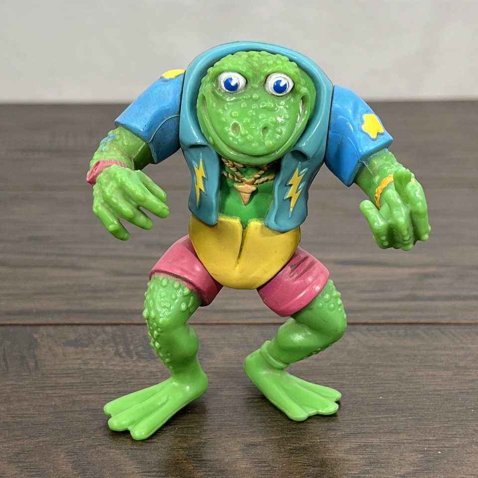 TMNT Genghis Frog Action Figure 1989 Teenage Mutant Ninja Turtles | eBay