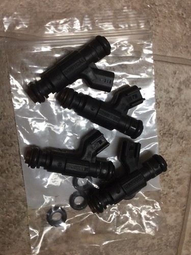 Fuel Injectors x 4 O.E.M Bosch 0280155991 for Mini Cooper R50 R52 02-06 ...
