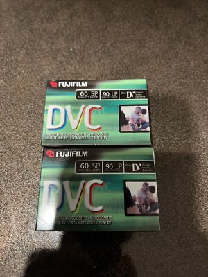 Fujifilm DVC Mini DV Digital Video Cassettes 60 Min SP - 2 Pack | eBay
