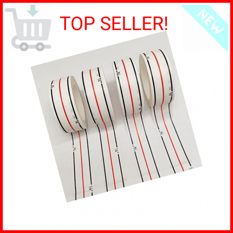 HONEYSEW 4 Rolls Diagonal Seam Tapes Sewing Basting Tape for Sewing ...