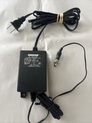 SHURE PS40 AC Adapter 15v. 600mA Power Supply adaptor | eBay