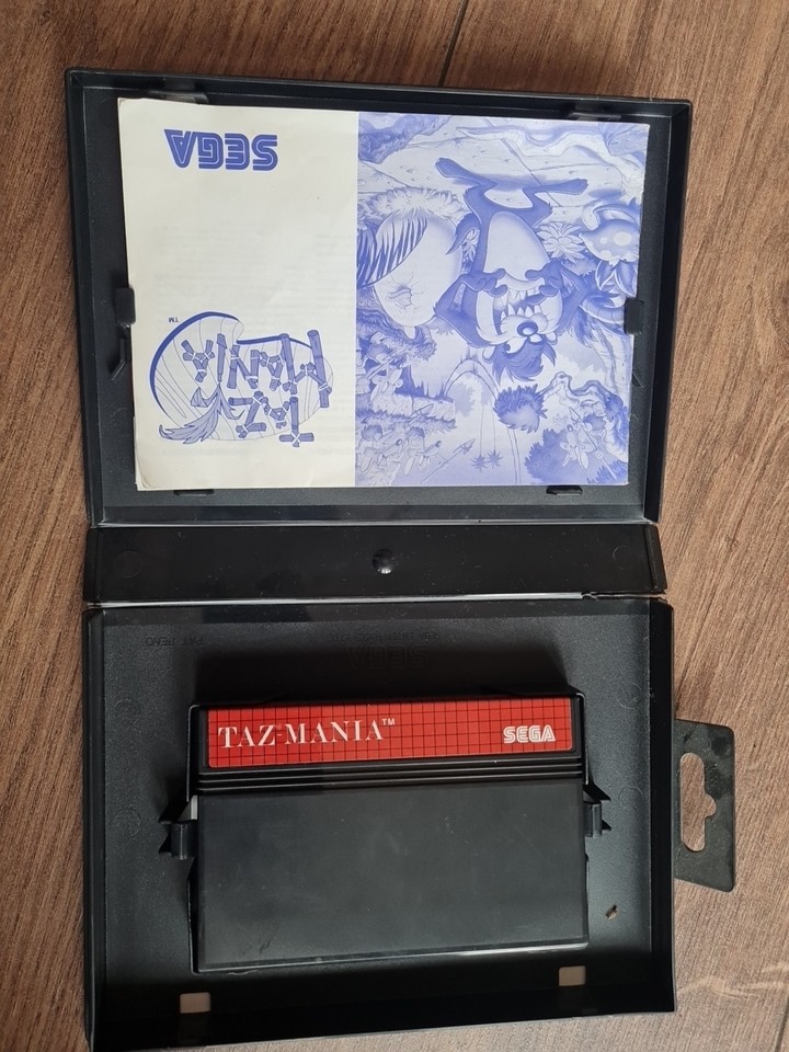 Taz-Mania Sega Master System Game | eBay