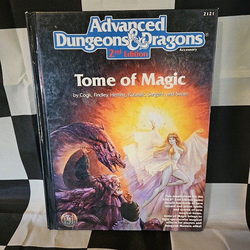 Advanced Dungeons & Dragons 2nd Edition Tome Of Magic | eBay
