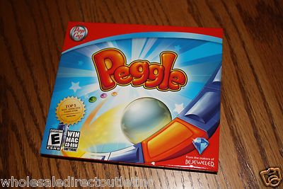 Pop Cap Peggle Win Mac CD-Rom Software From the makers of bejeweled New ...