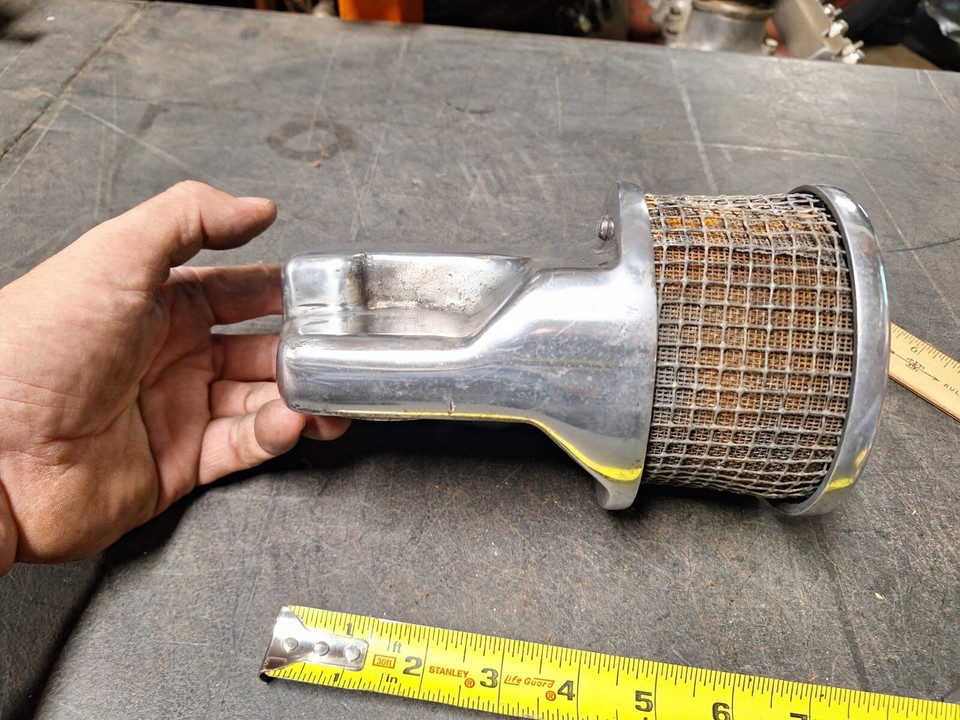 EDMUND'S CUSTOM Orginal AIR CLEANER Fit Stromberg 97 81 Ford 94 Track ...