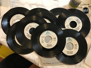 ROCK 45 RPM RECORD LOT - VARIOUS ARTISTS - ARISTA RECORDS - PROMOS | eBay