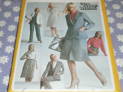 80's SIMPLICITY 9715 MISSES SKIRT PANTS JACKET & SHIRT PATTERN-UNCUT-12 ...
