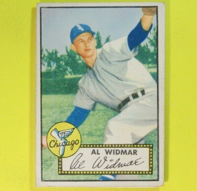 AL WIDMAR 1952 VINTAGE Topps #133 Chicago White Sox | eBay