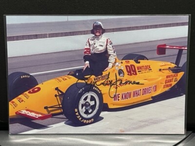 VRHTF INDY "SIGNED BY LYNN ST JAMES WHITLOCK INDY CAR" PHOTO 4" X 6" | eBay
