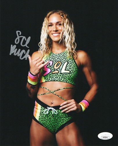 Sol Ruca WWE NXT Signed Autograph 8x10 Photo #7 w/ JSA COA | eBay