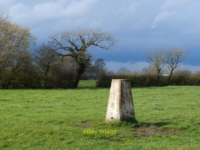 Photo 6x4 Trig Pillar at Naze Point (5463) on the Lancashire Coast Way ...