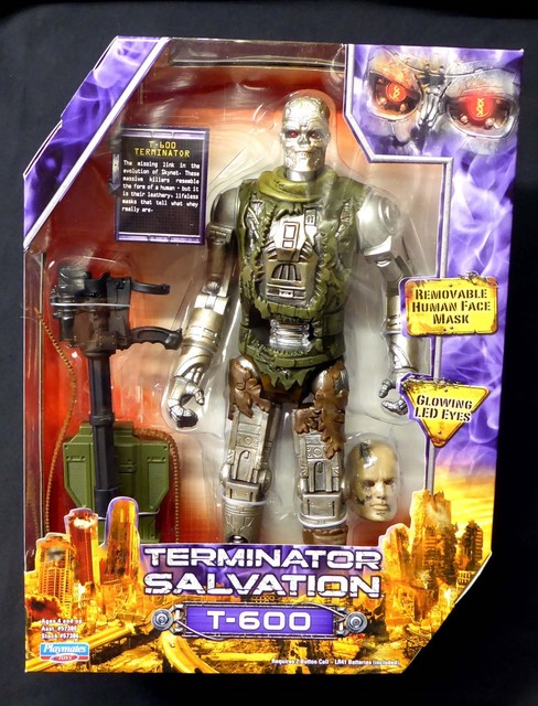 T-600 12 Inch Action Figure Terminator Salvation 2009 Playmates Toys ...
