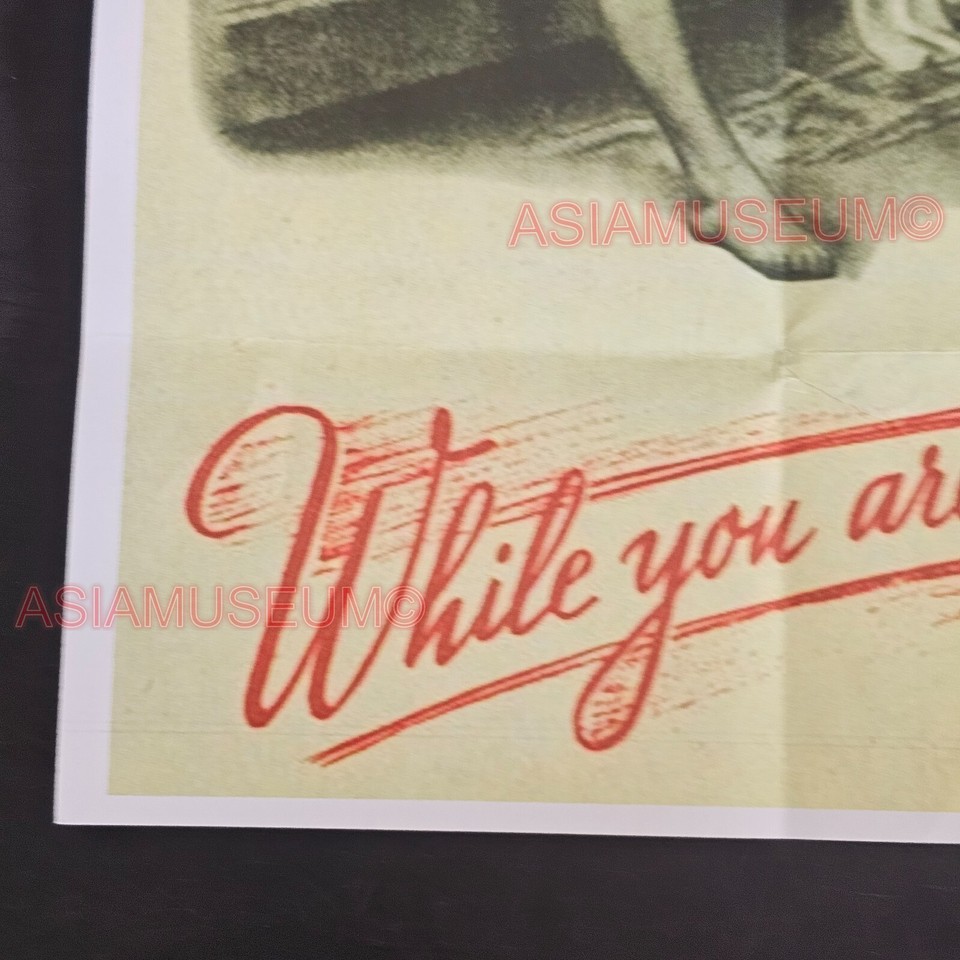 1944 WW2 AMERICA WOMEN WHILE YOU WERE AWAY LADY SPY WAR PROPAGANDA ...