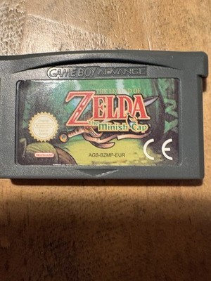 The Legend Of Zelda THE MINISH CAP GBA CARTRIDGE- Tested and Working ...