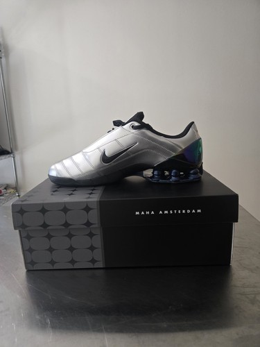Size 10.5 - Maha x Nike Total 90 Secutor Shox Magia Metallic Silver ...