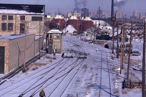 JT Orig Slide CNW North Western/Milwaukee Road Bayview Interlocking ...