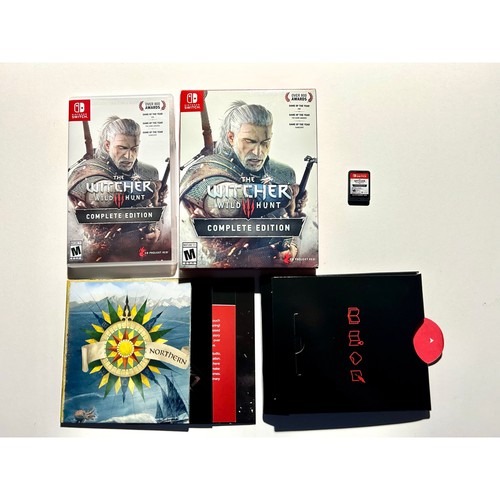The Witcher III 3: Wild Hunt Complete Edition (Switch)CIB Complete🔥Nice ...
