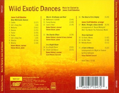 JAMES SCOTT BALENTINE: WILD EXOTIC DANCES NEW CD 34061154723| eBay