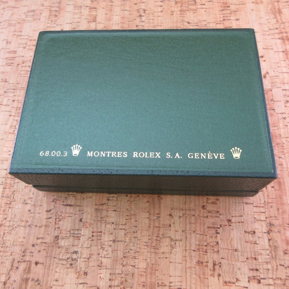 Genuine Rolex BOX CASE inner box outer box 68.00.3 Vintage | eBay