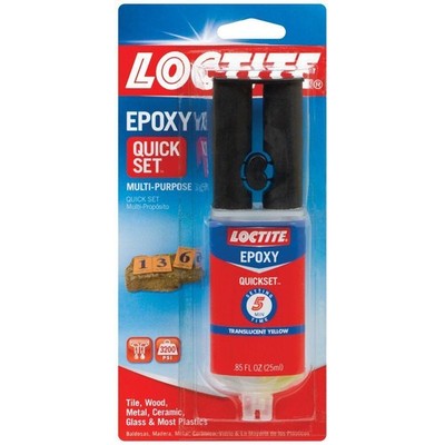 Loctite 2 Part Epoxy - Quick Set - 0.85 oz Syringe - Each 1395391 | eBay