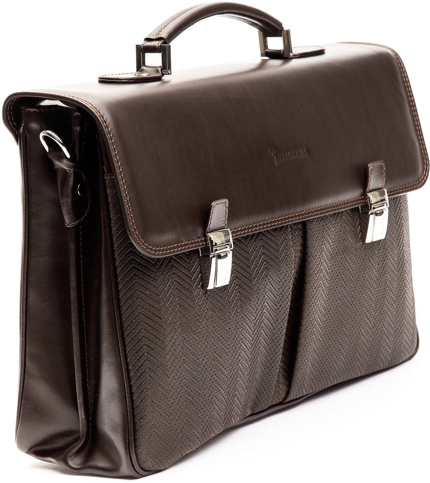 Billionaire Italian Couture Mens Messenger Satchel Briefcase Brown ...