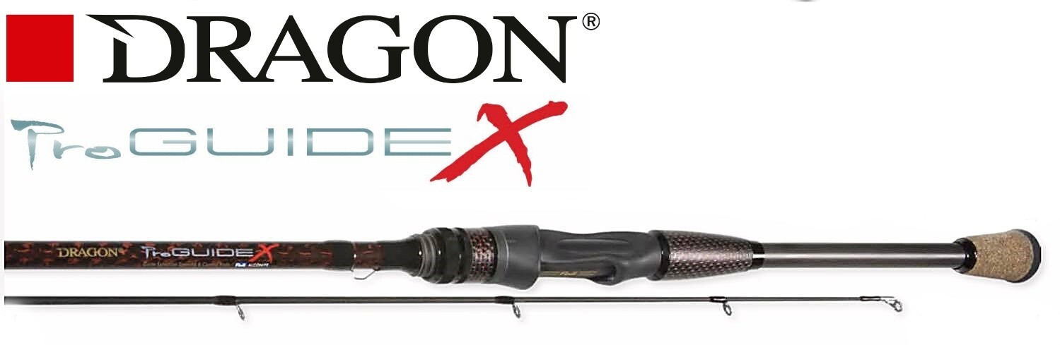 Dragon Proguide X lure fishing rods. 2 - section spinning rods | eBay UK